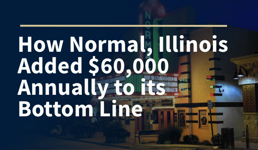 How Normal, Illinois Added $60,000 Annually to its Bottom Line